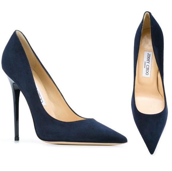 Jimmy Choo | Shoes | Nwt Jimmy Choo Anouk Navy Sz 355 | Poshmark